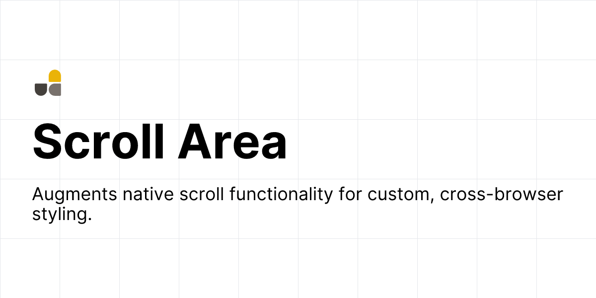 Scroll Area - Una UI Scroll Area - Una UI